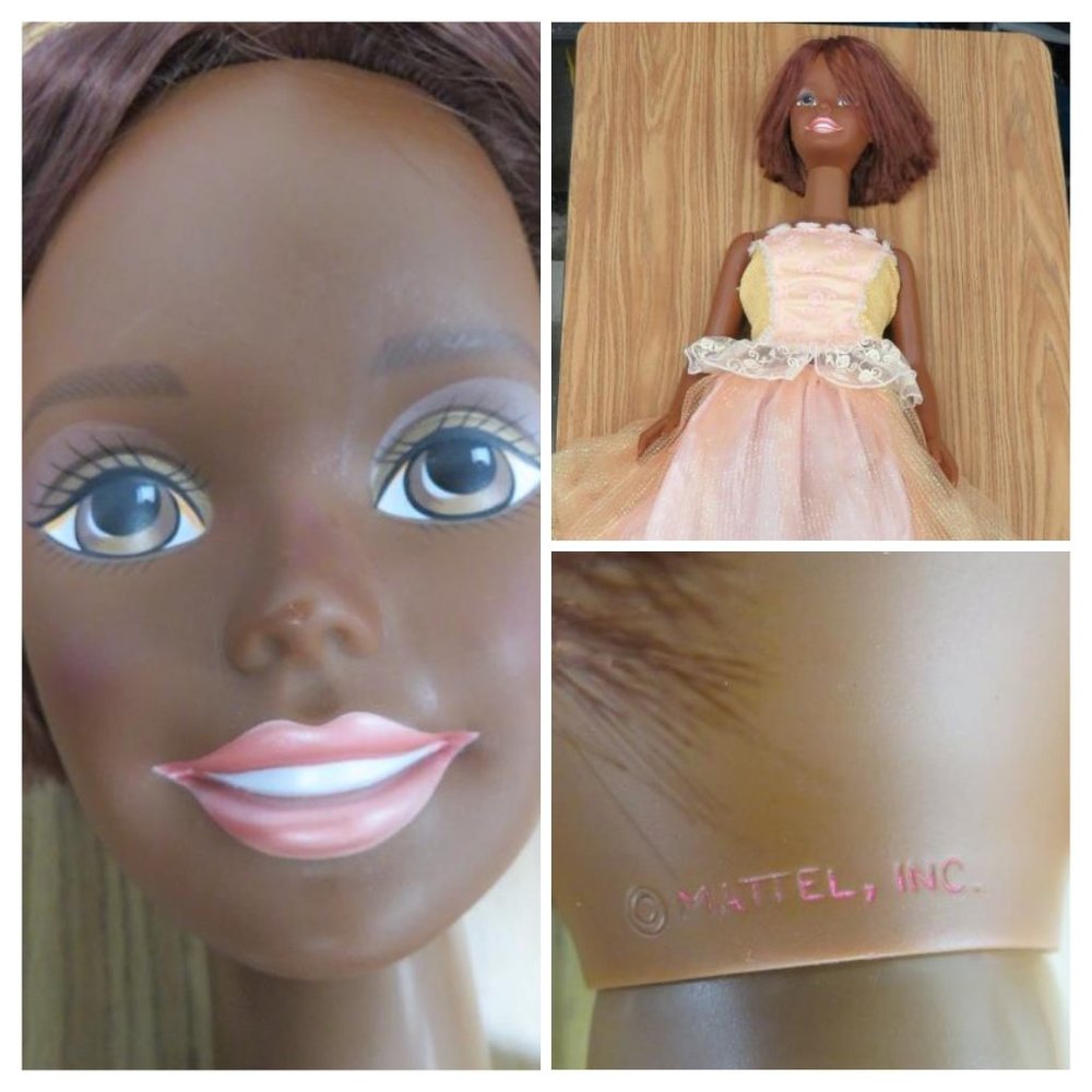 Vintage Africa American Barbie 3ft Fashion Doll - Gem